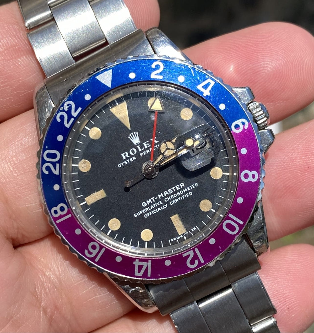 Rolex 1675 GMT Master MK2 – vintageworn.com