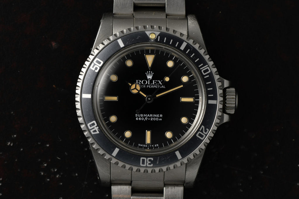 Rolex 5513 amazing unpolished condition – vintageworn.com
