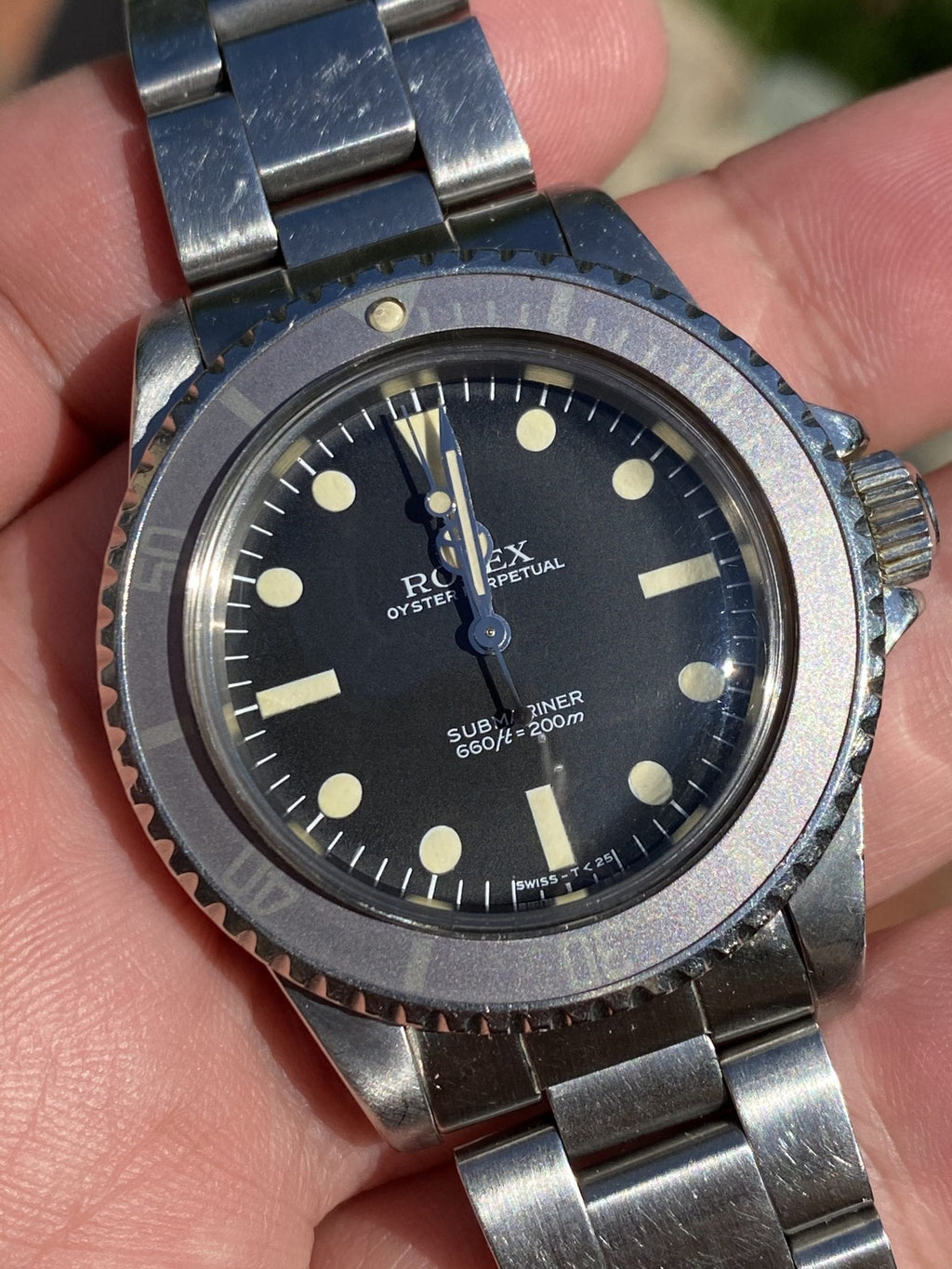Rolex 5513 Maxi submariner box and papers – vintageworn.com