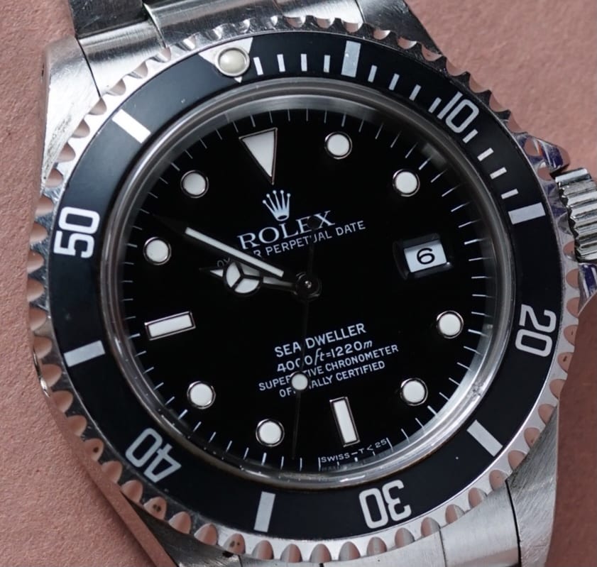 16600 unpolished with full caseback sticker – vintageworn.com